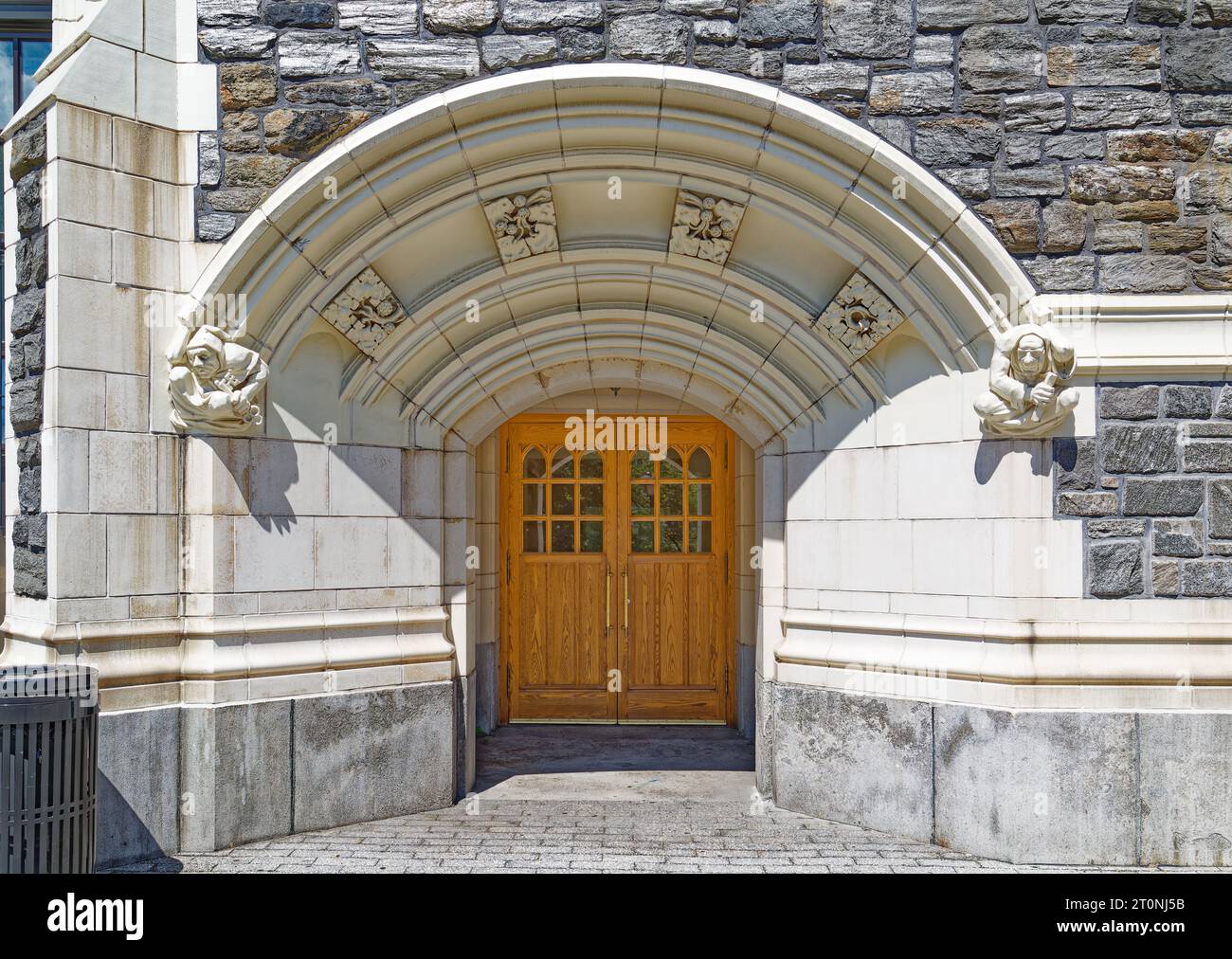 Compton-Goethals Hall, originally separate buildings, is part of the ...
