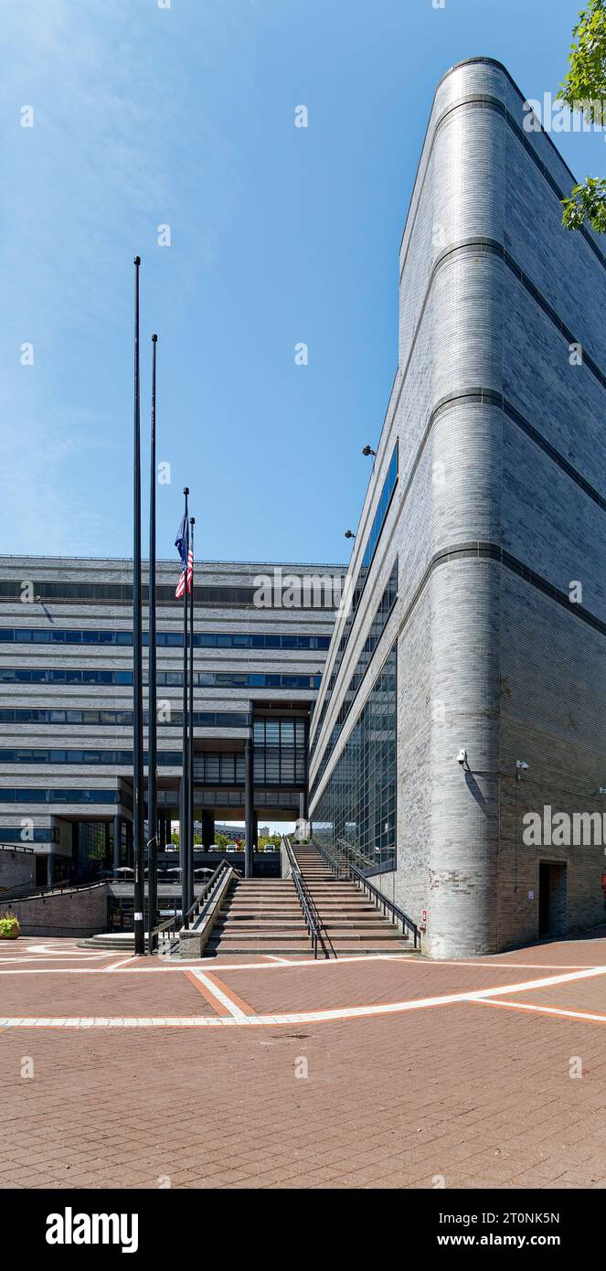 North Academic Center, built in 1984 on the site of Lewisohn Stadium ...