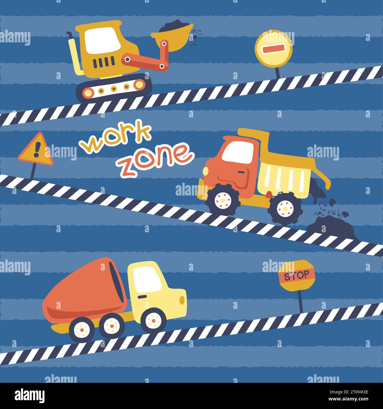Work vehicles Stock Vector Images - Alamy