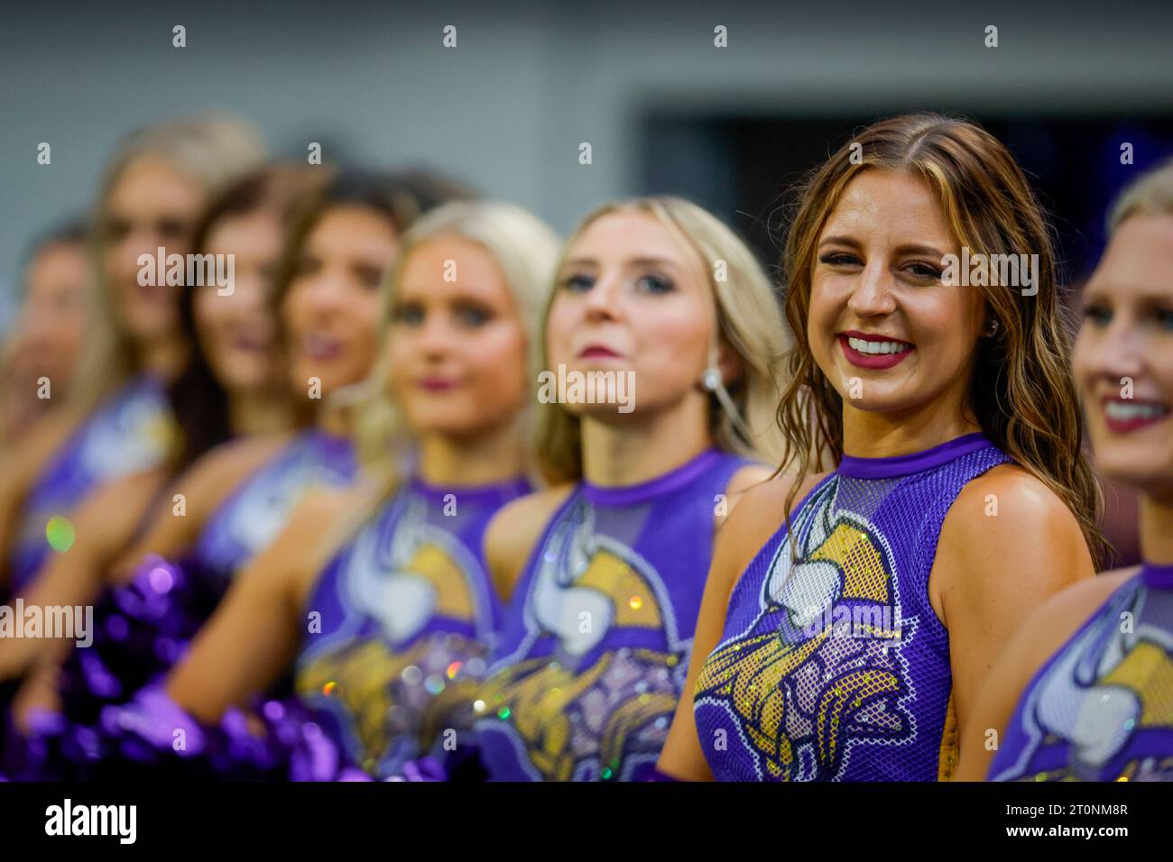 Minnesota Vikings cheerleaders perform during the second half of an NFL ...