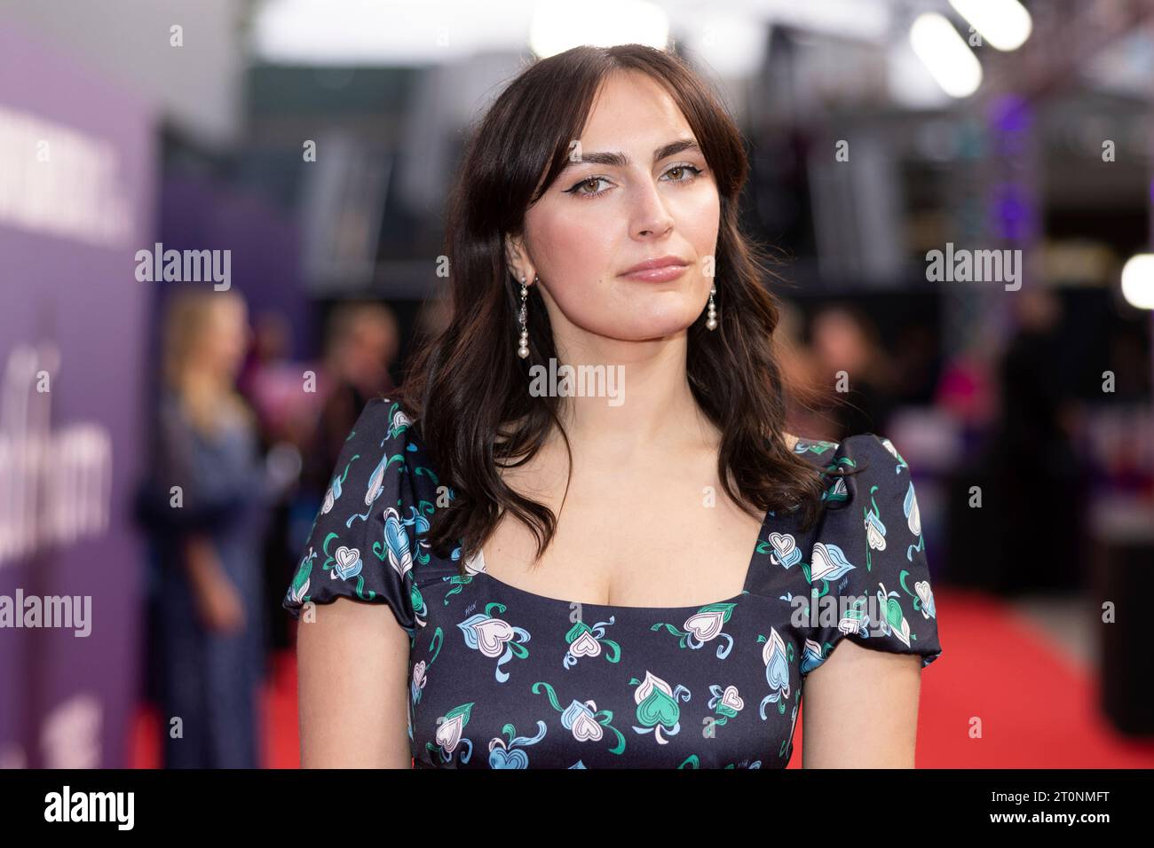 Rio Viera-Newton poses for photographers upon arrival for the premiere ...