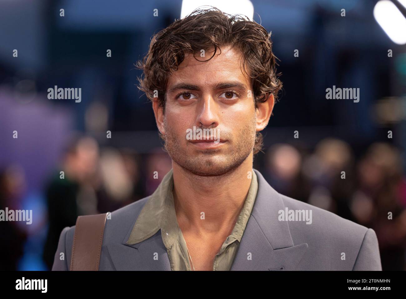 Andrew Georgiades poses for photographers upon arrival for the premiere ...
