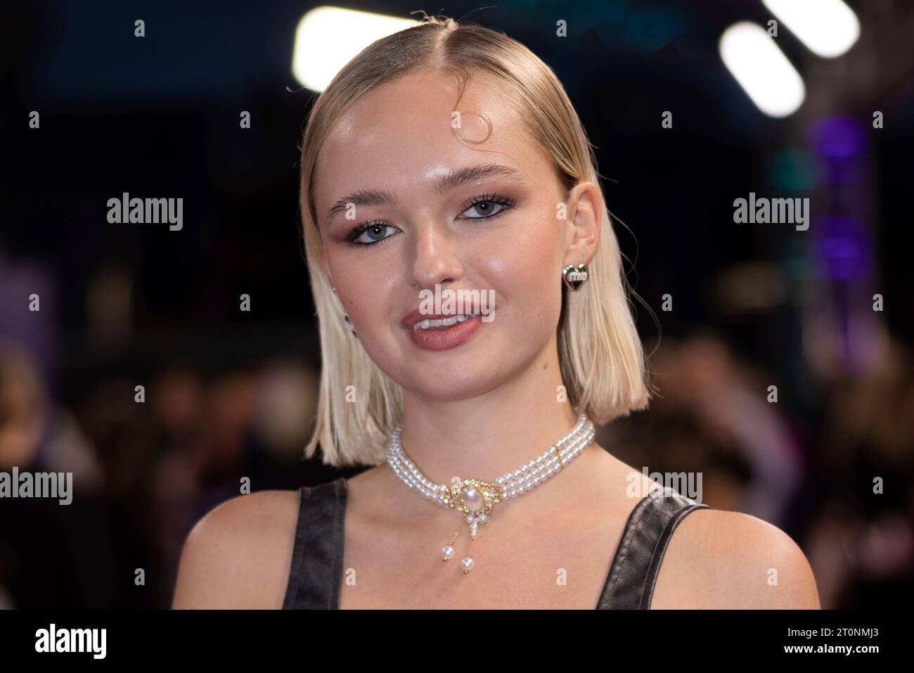 Mathilde de Mellor poses for photographers upon arrival for the ...