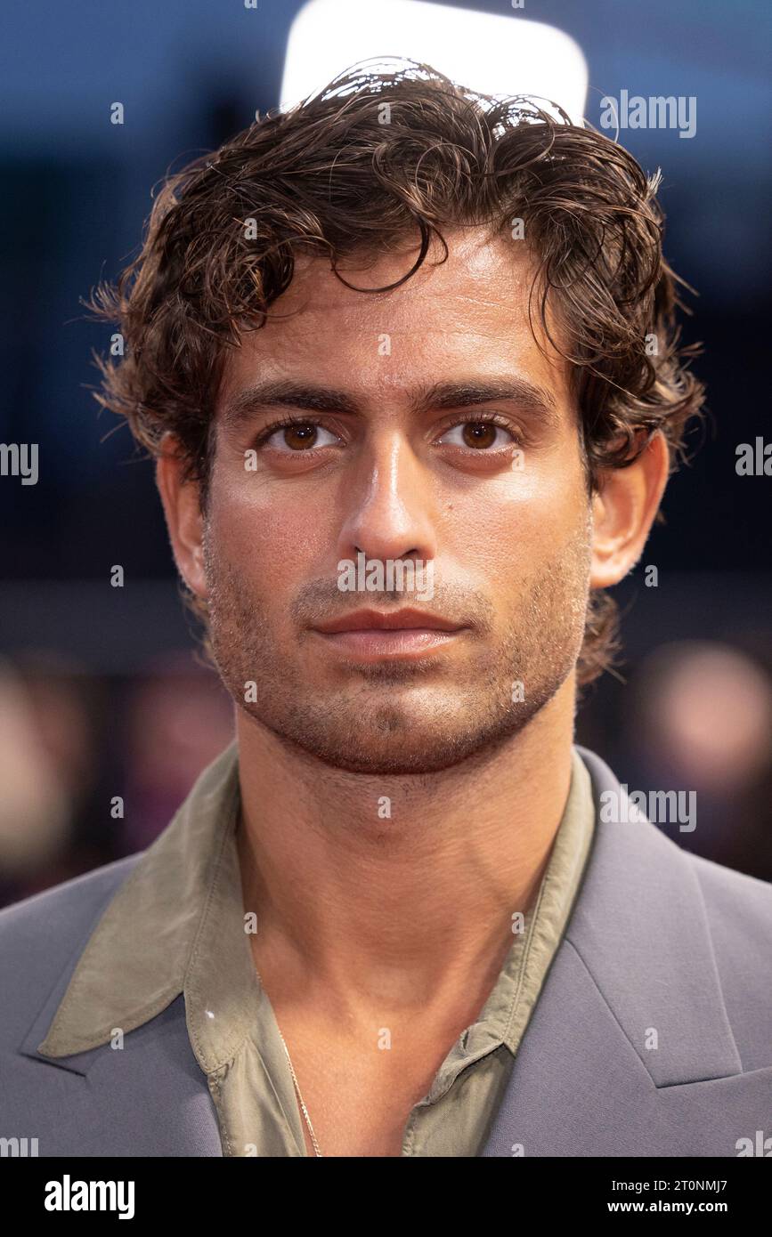 Andrew Georgiades poses for photographers upon arrival for the premiere ...