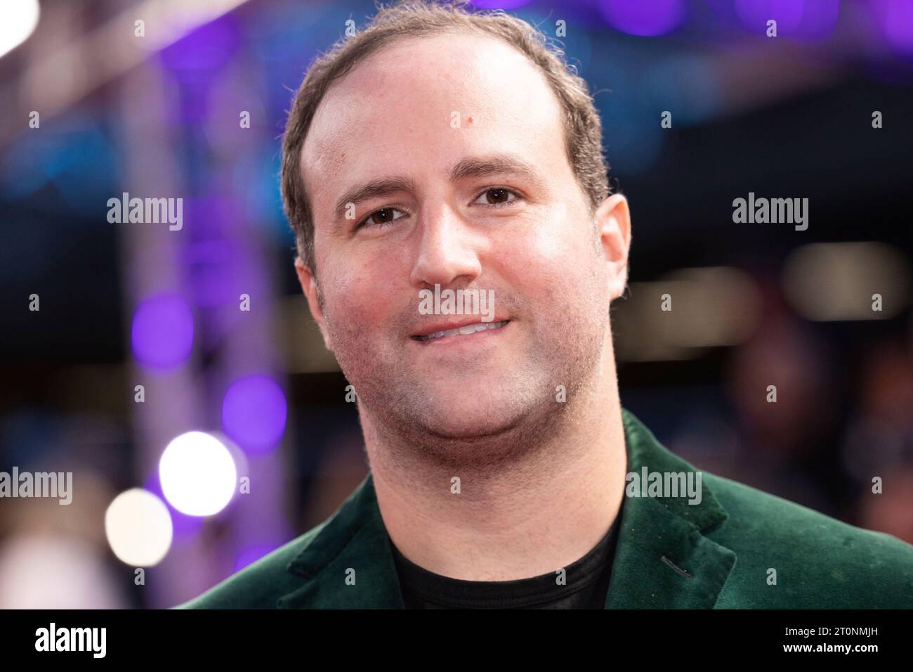 Anthony Willis poses for photographers upon arrival for the premiere of ...