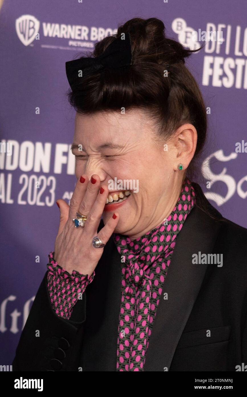 BFI festivals director Kristy Matheson poses for photographers upon ...