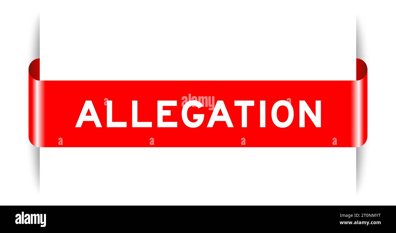 Allegation vector vectors hi-res stock photography and images - Alamy