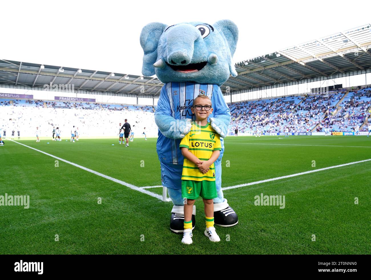 Norwich city mascot hi-res stock photography and images - Alamy