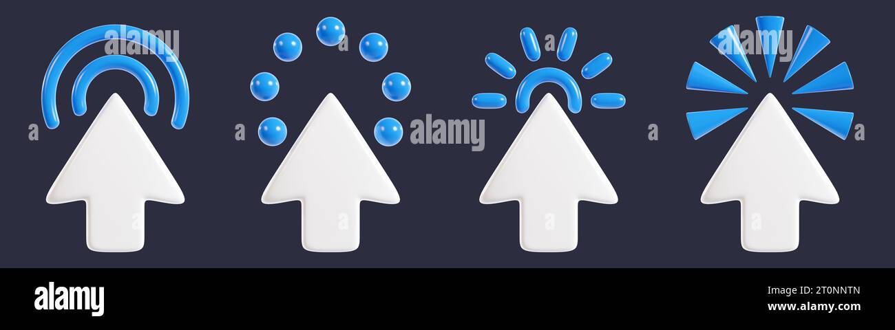 Cursor effect hi-res stock photography and images - Alamy