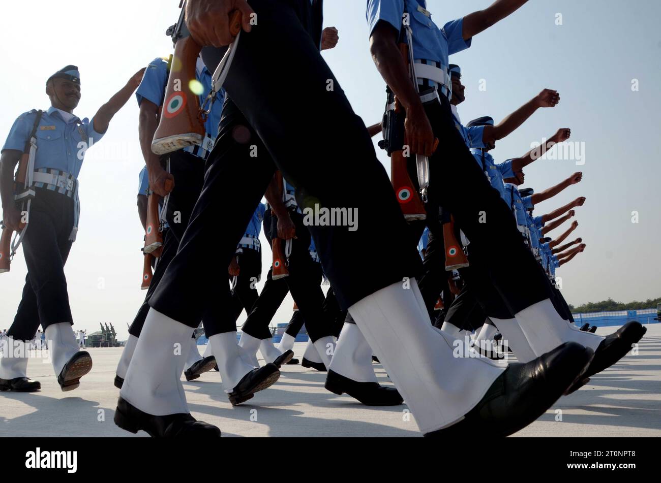 October 8, 2023, Prayagraj, Uttar Pradesh, India: Prayagraj: Airforce ...