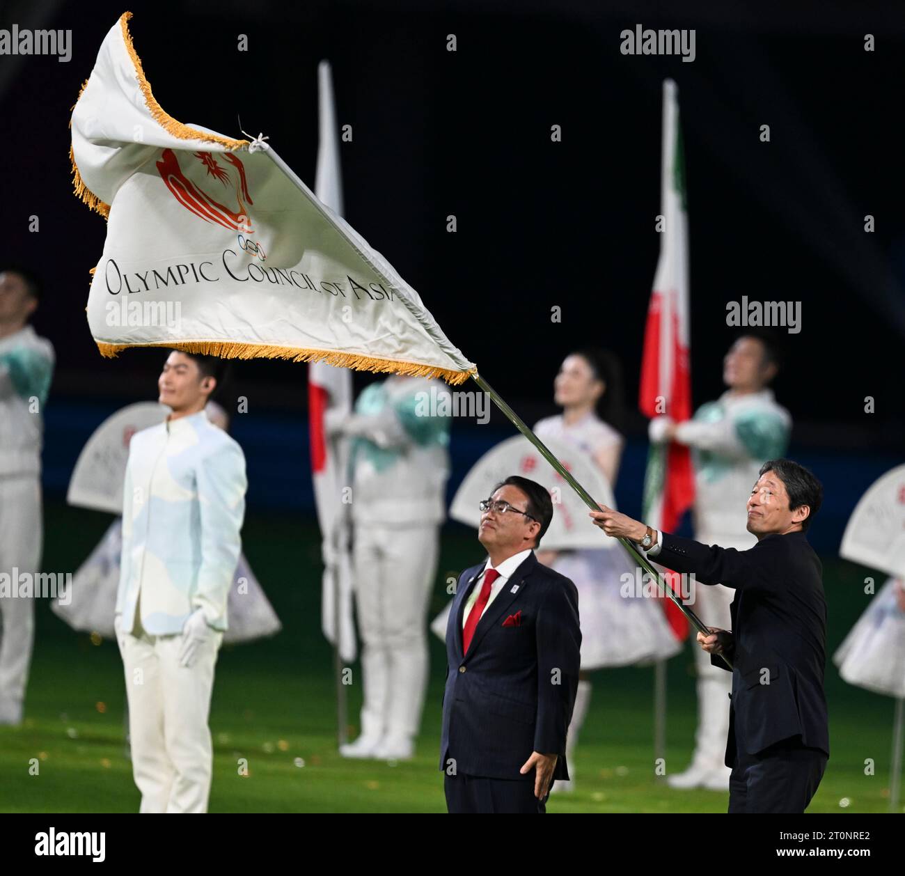 Hangzhou. 8th Oct, 2023. This photo taken on Oct. 8, 2023 shows the ...