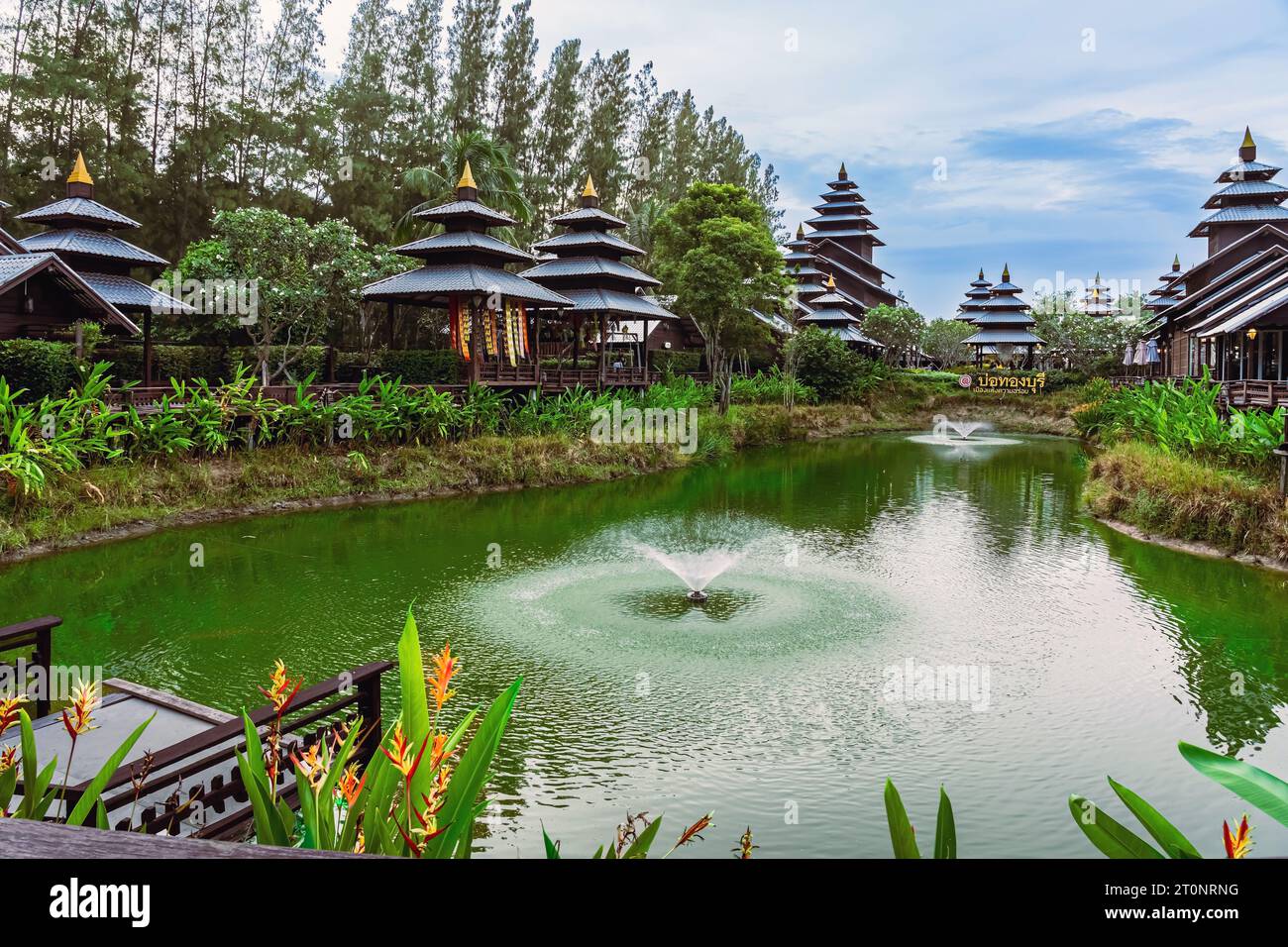 CHONBURI-THAILAND,AUGUST 12 ,2023 : Scenery of beautiful landmark ...