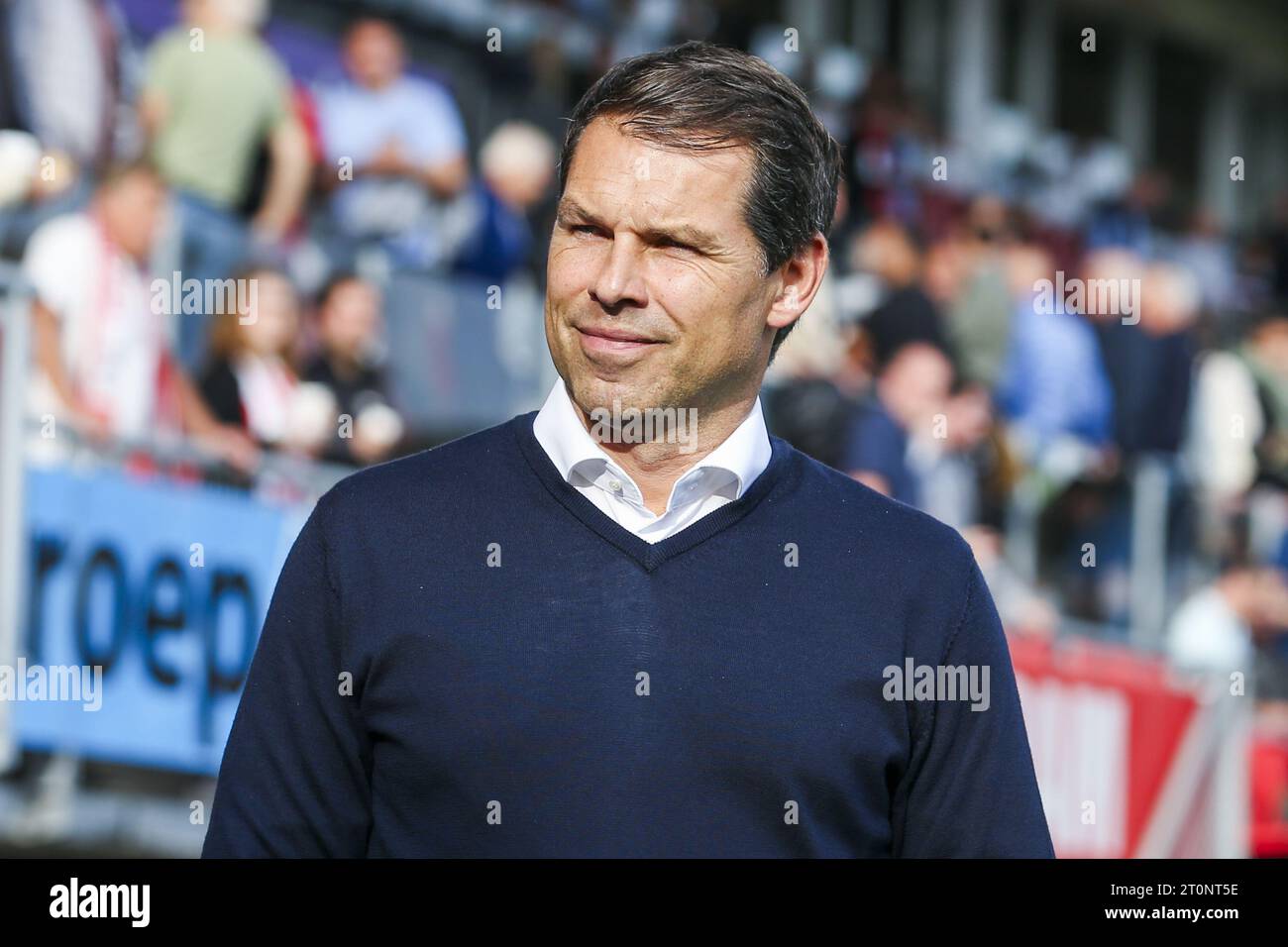 Rotterdam, Netherlands. 08th Oct, 2023. ROTTERDAM, 08-10-2023, Stadium ...