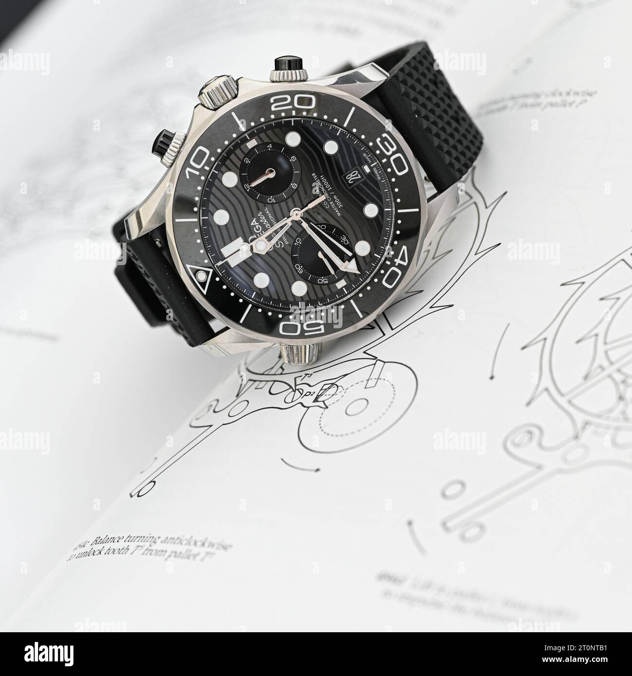 Omega seamaster hi-res stock photography and images - Alamy