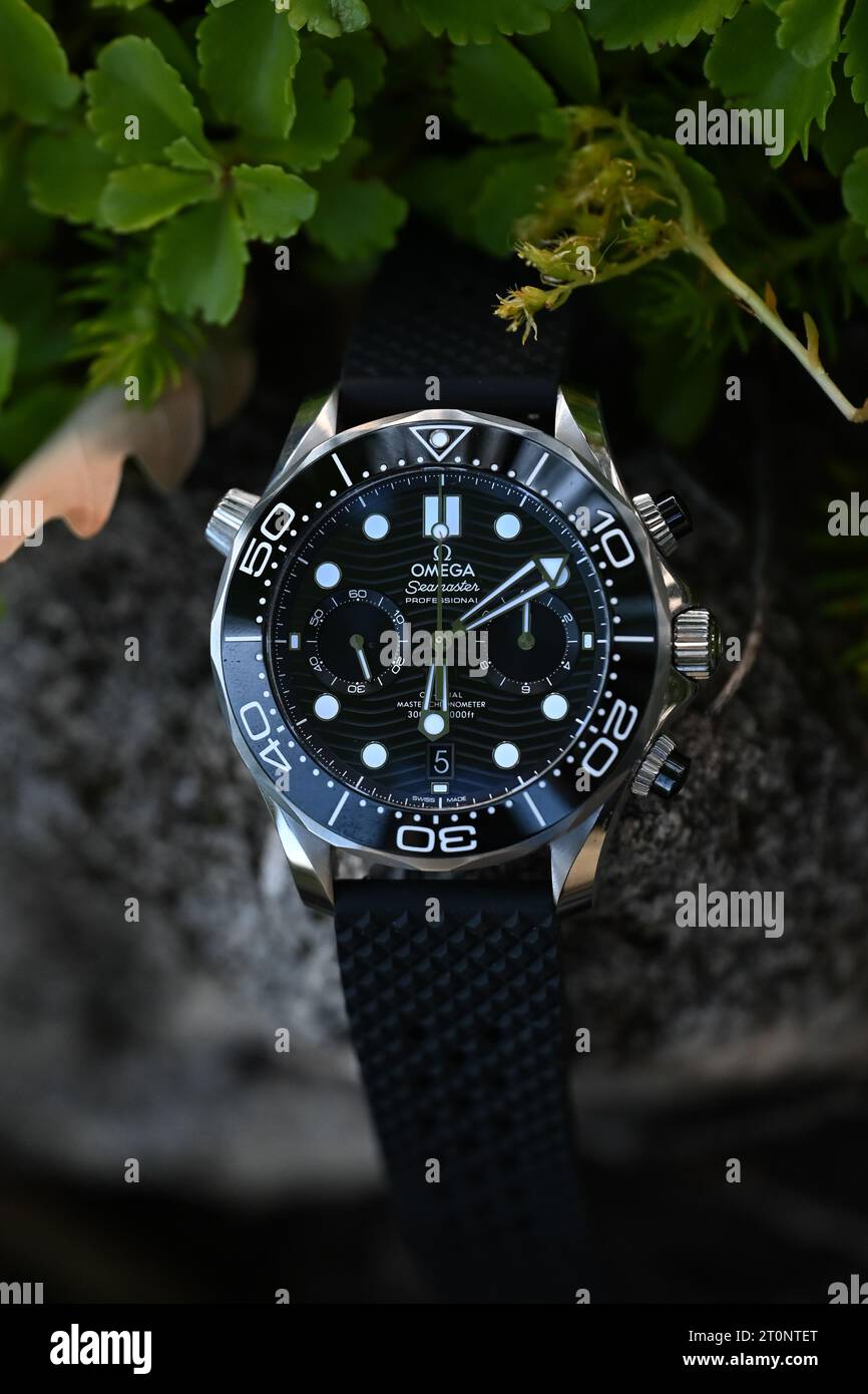Omega seamaster omega watch hi-res stock photography and images - Alamy