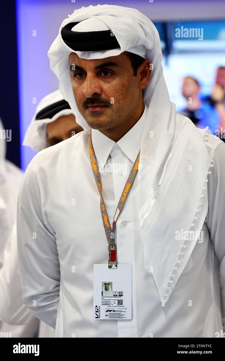Sheikh Tamim bin Hamad Al Thani (QAT) Emir of, Qatar. 08th Oct, 2023 ...