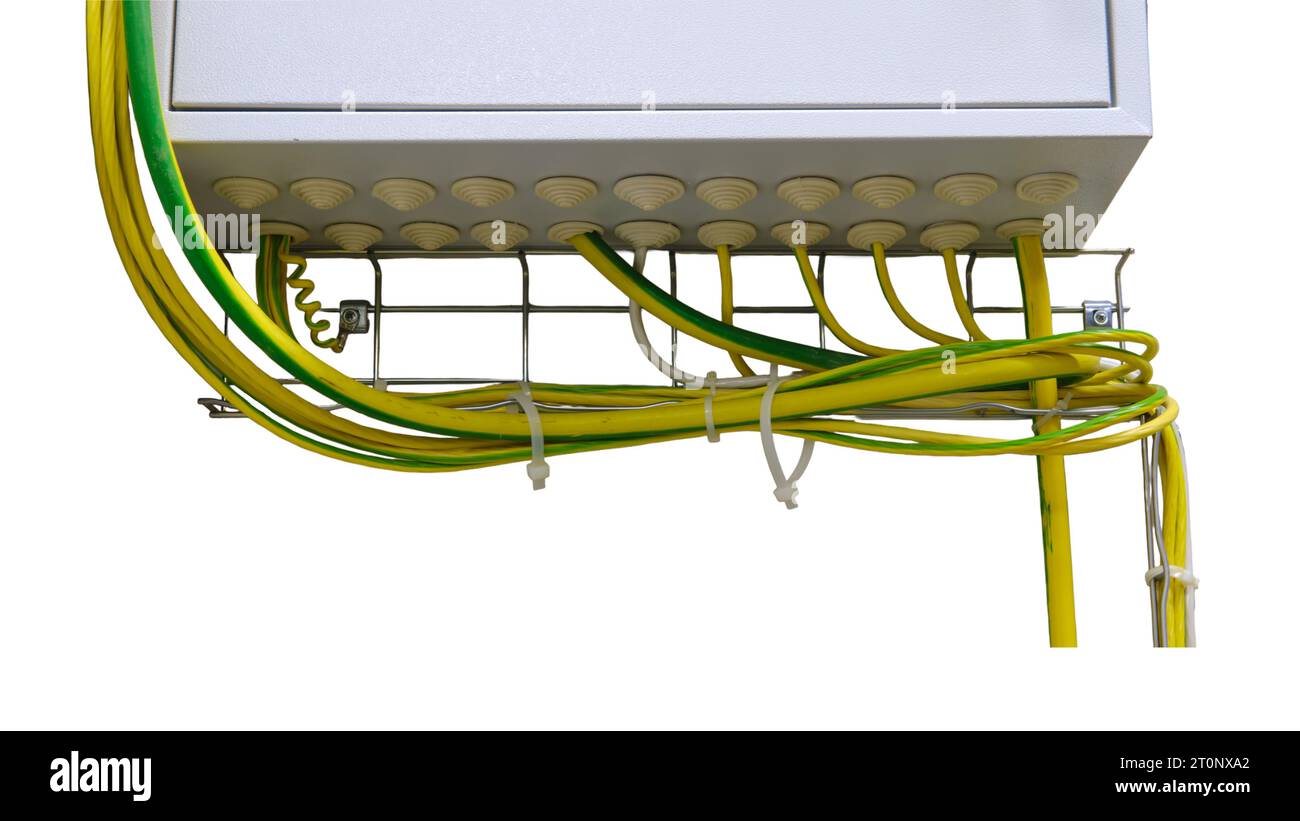 Proper cable management is essential for maintaining a large network of ...