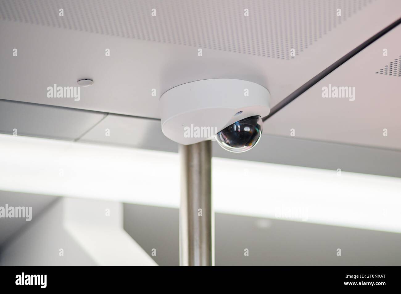 The video footage from the CCTV camera installed in the tarain car ...