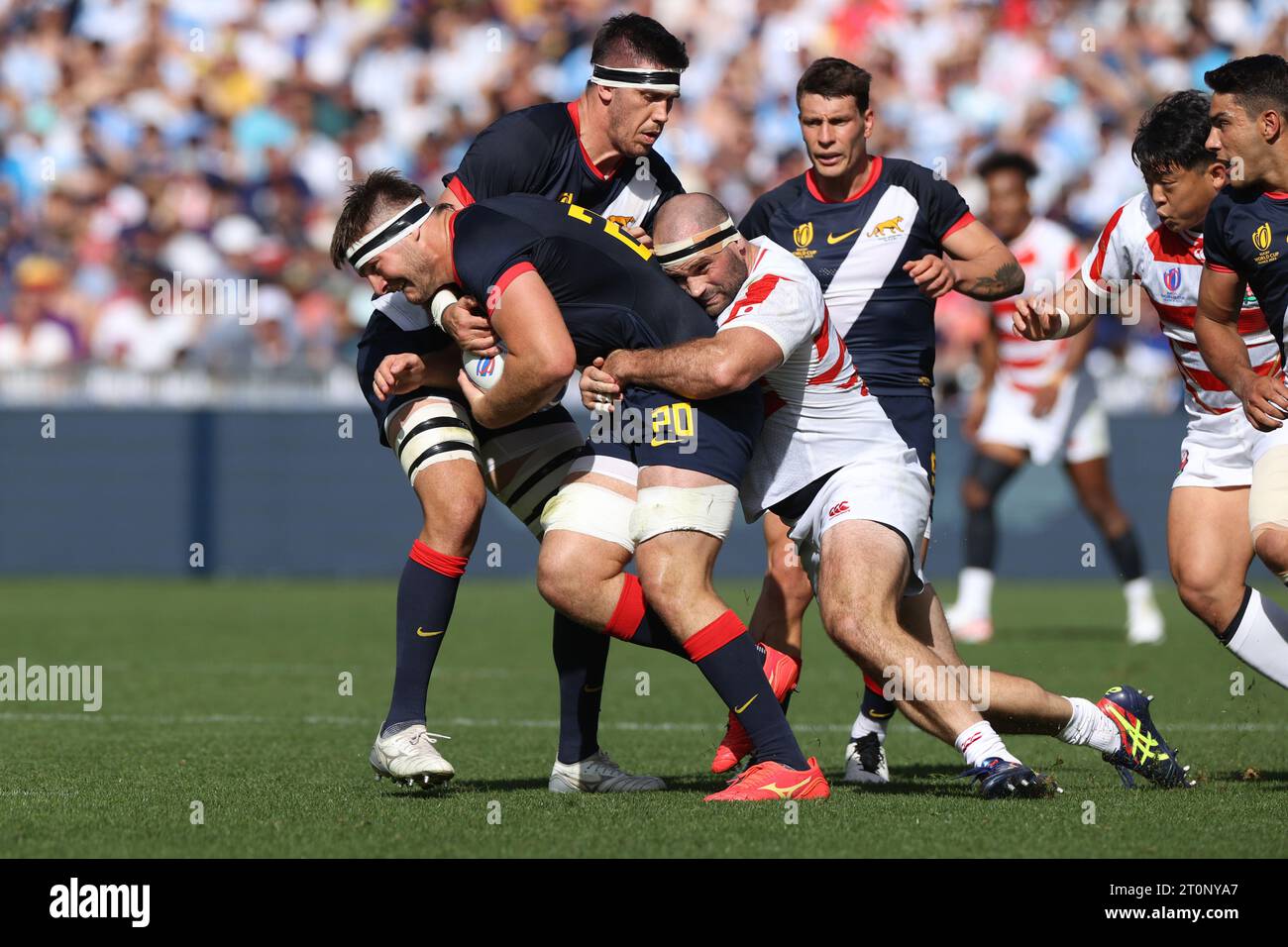 , France on October 8, 2023. Japan's Craig Millar during the 2023 Rugby ...