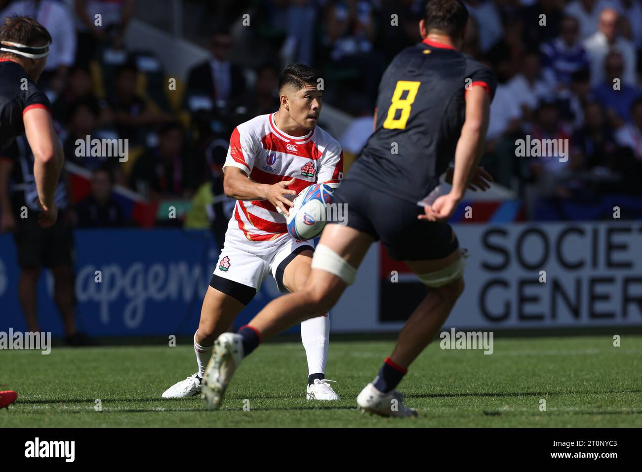 , France on October 8, 2023. Japan's Rikiya Matsuda during the 2023 ...