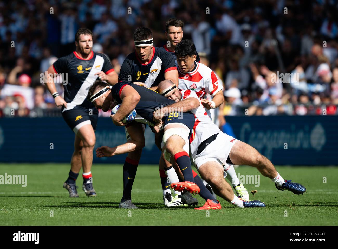 , France on October 8, 2023. Japan's Craig Millar during the 2023 Rugby ...