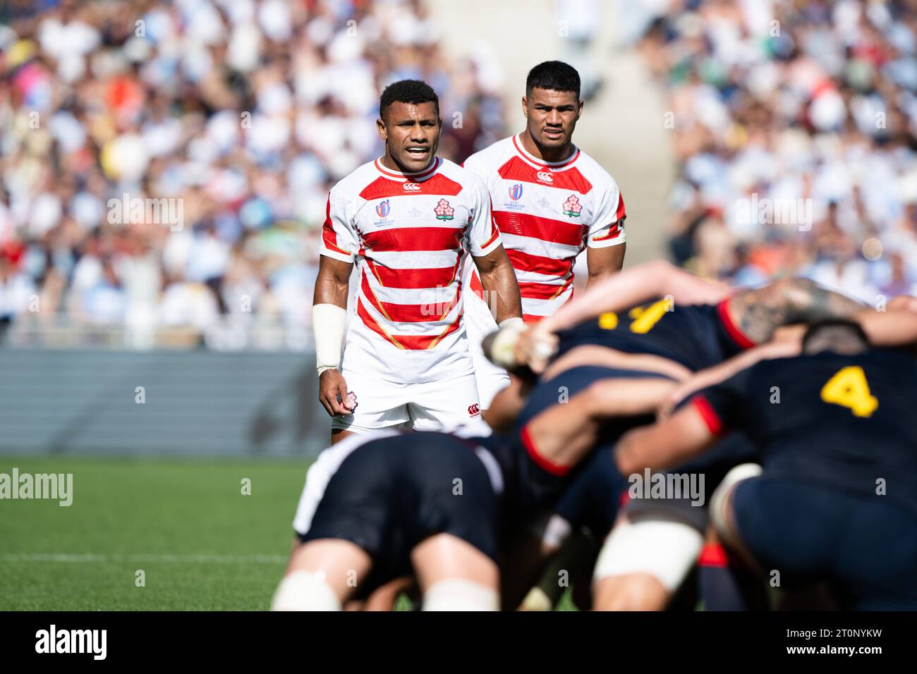 , France on October 8, 2023. Japan's Jone Naikabula during the 2023 ...