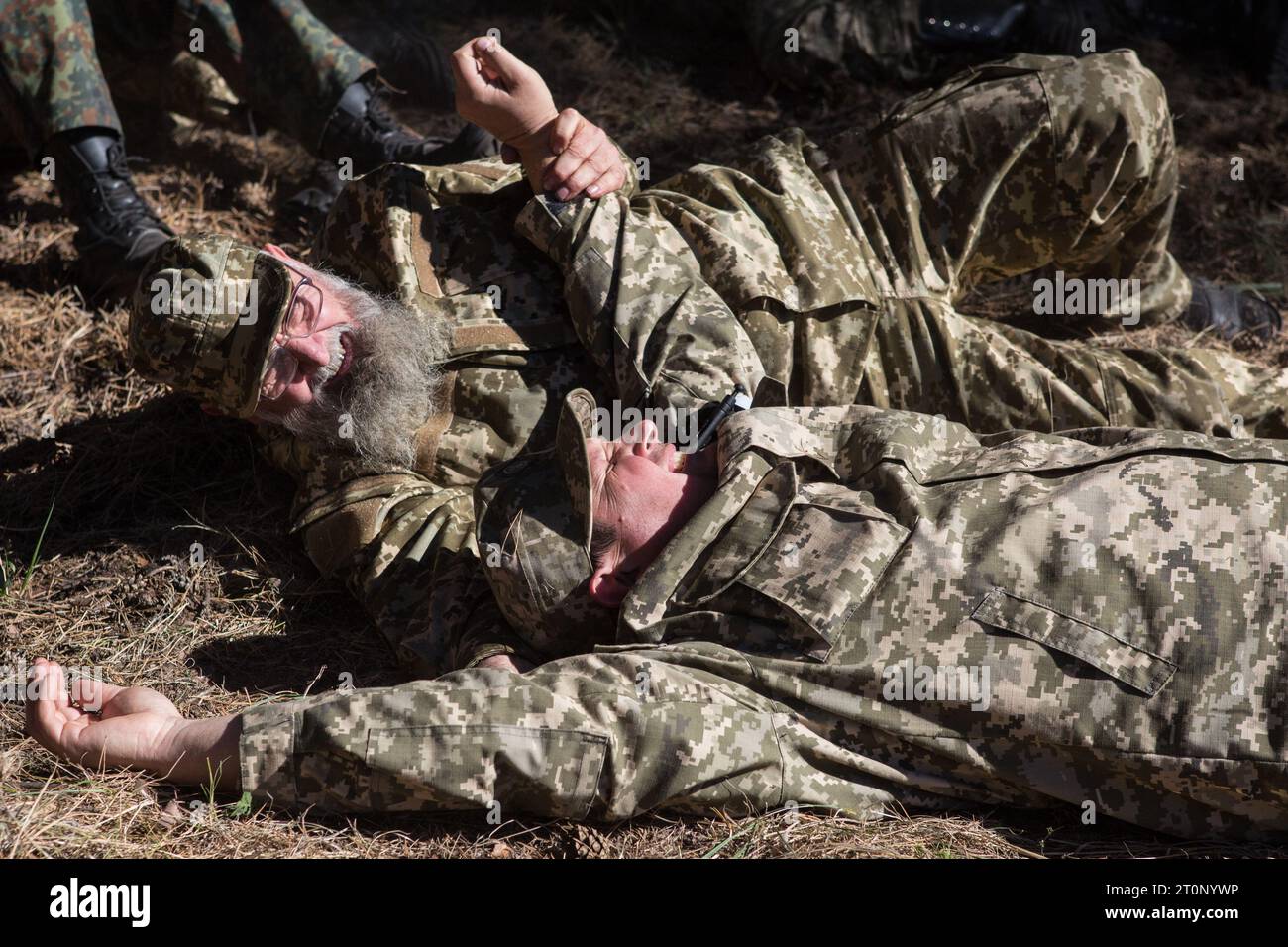 Ukrainian chaplains training hi-res stock photography and images - Alamy