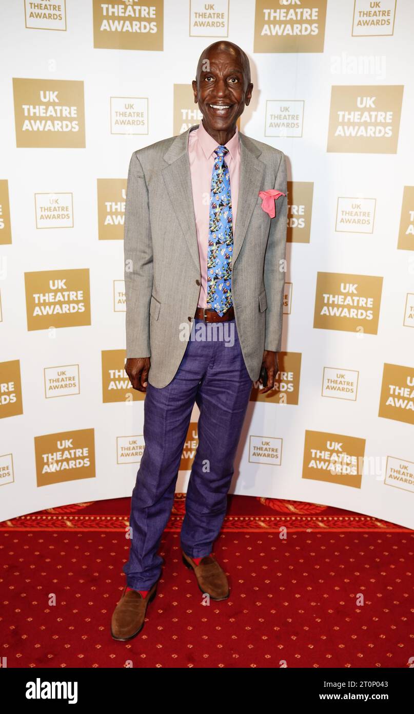 Ewart James Walters arrives for the UK Theatre Awards at the Guildhall ...