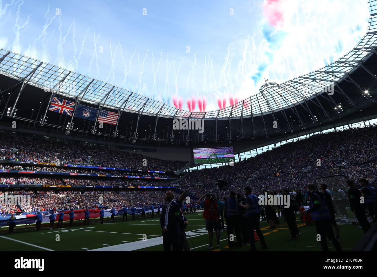 Buffalo bills stadium fireworks hi-res stock photography and images - Alamy