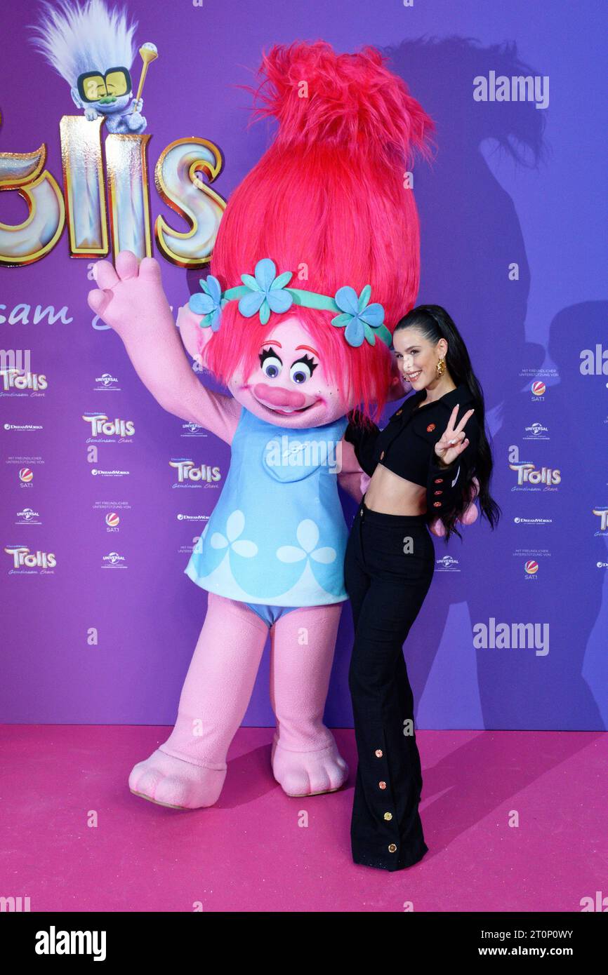 Cologne, Germany. 08th Oct, 2023. Voice actress Lena Meyer-Landrut ...