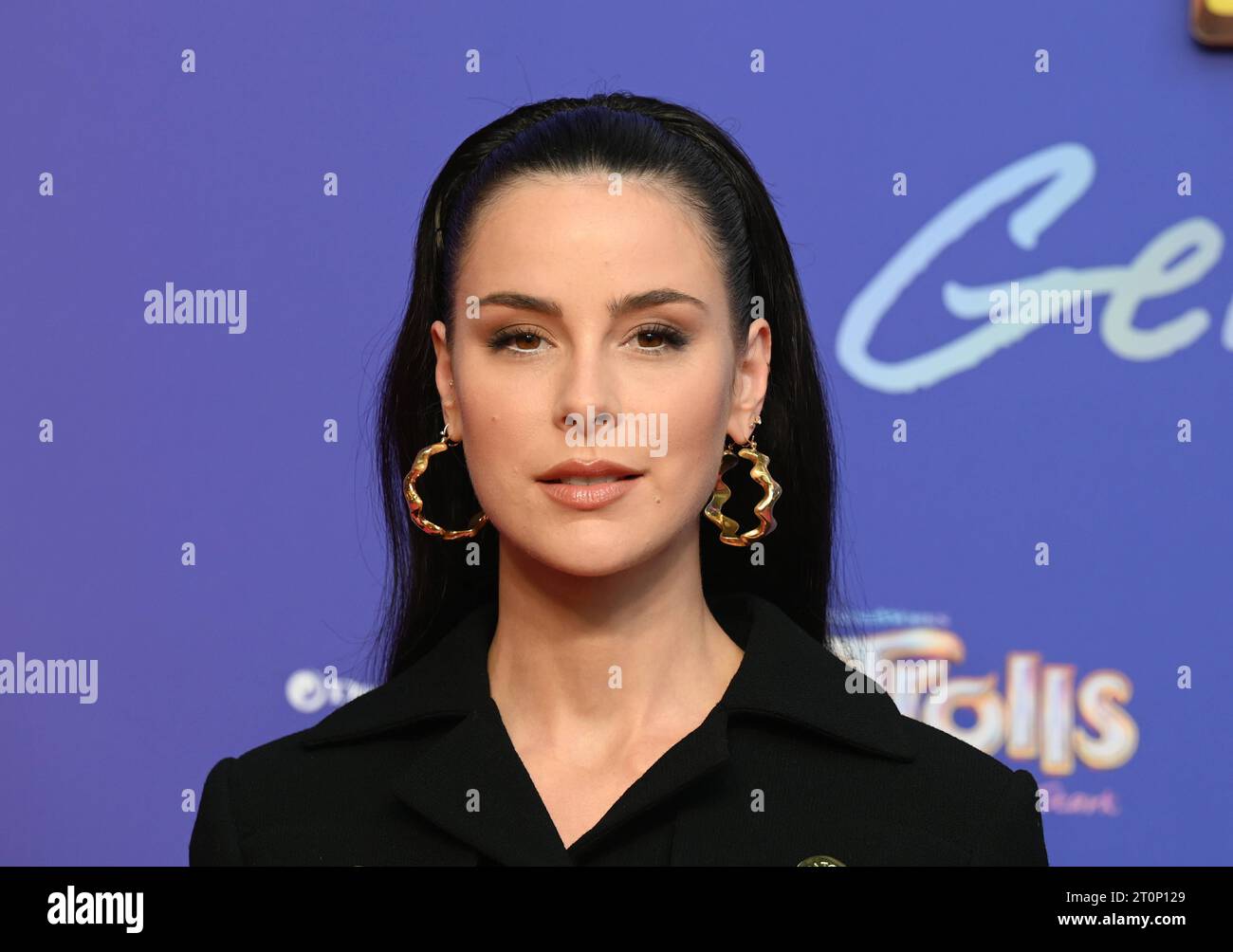 Sängerin Lena Meyer-Landrut, die deutsche Stimme von Poppy, kommt zur ...