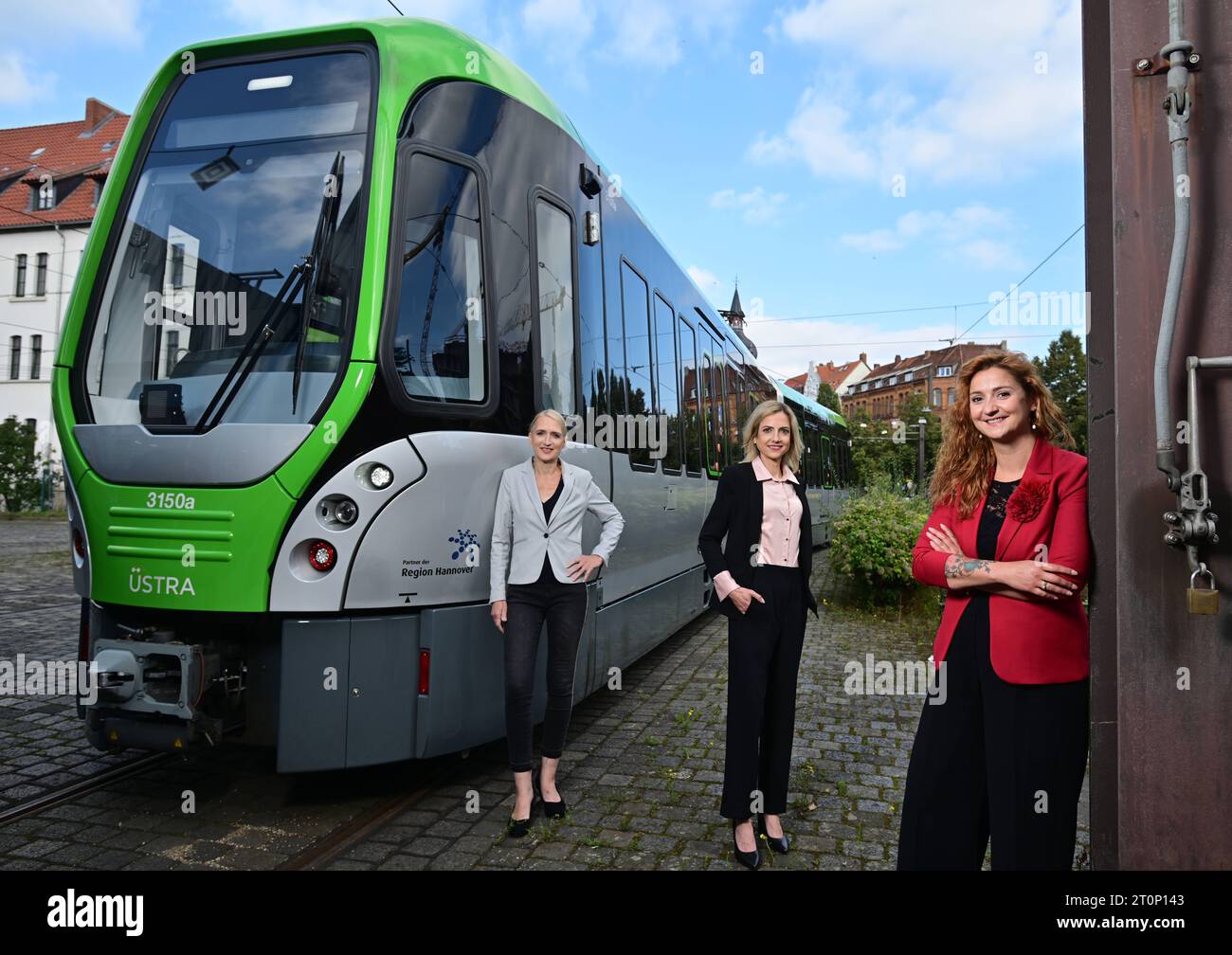 22.09.21, Hannover, Üstra 3 Damen bilden den Vorstand Elke Maria van ...