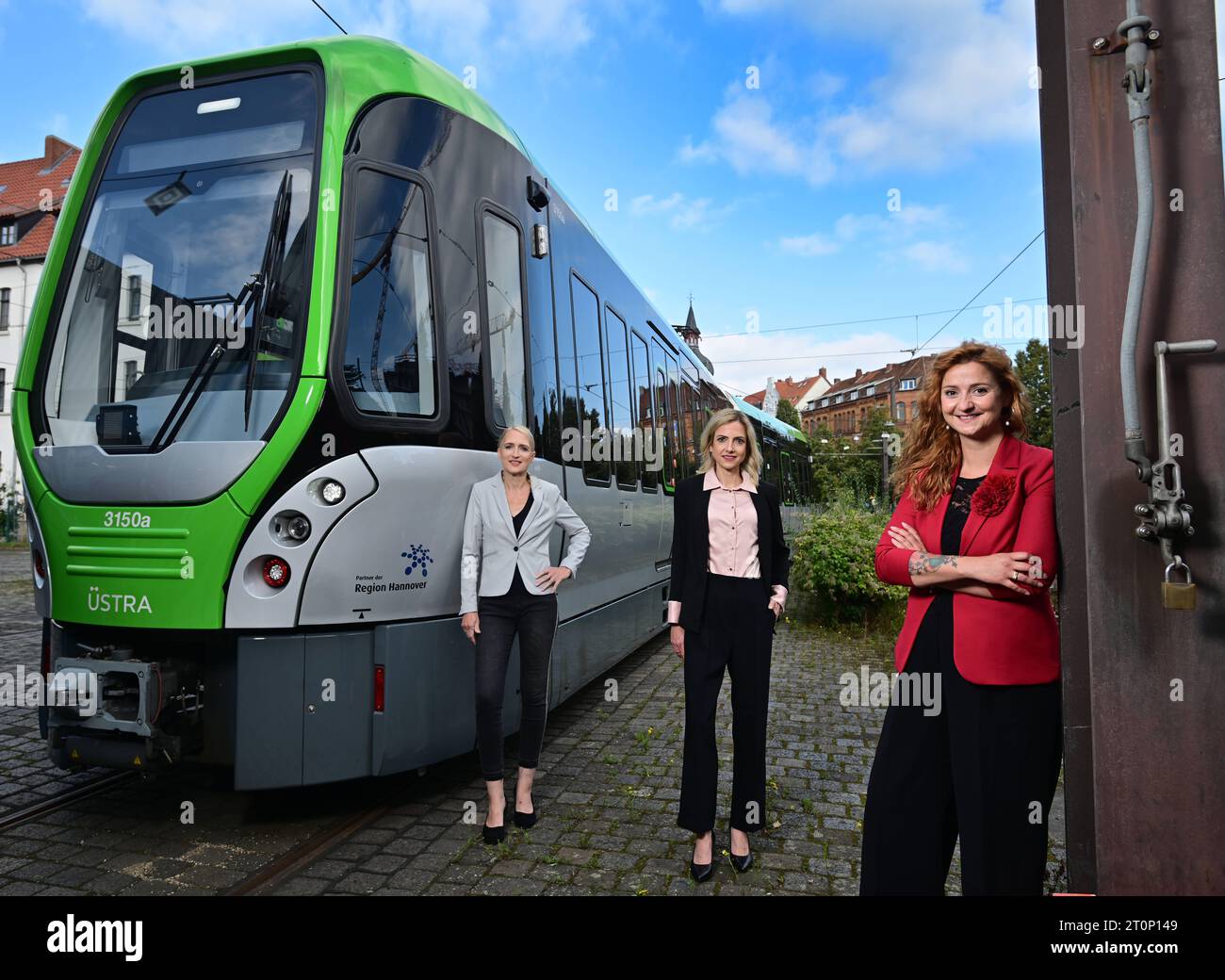 22.09.21, Hannover, Üstra 3 Damen bilden den Vorstand Elke Maria van ...