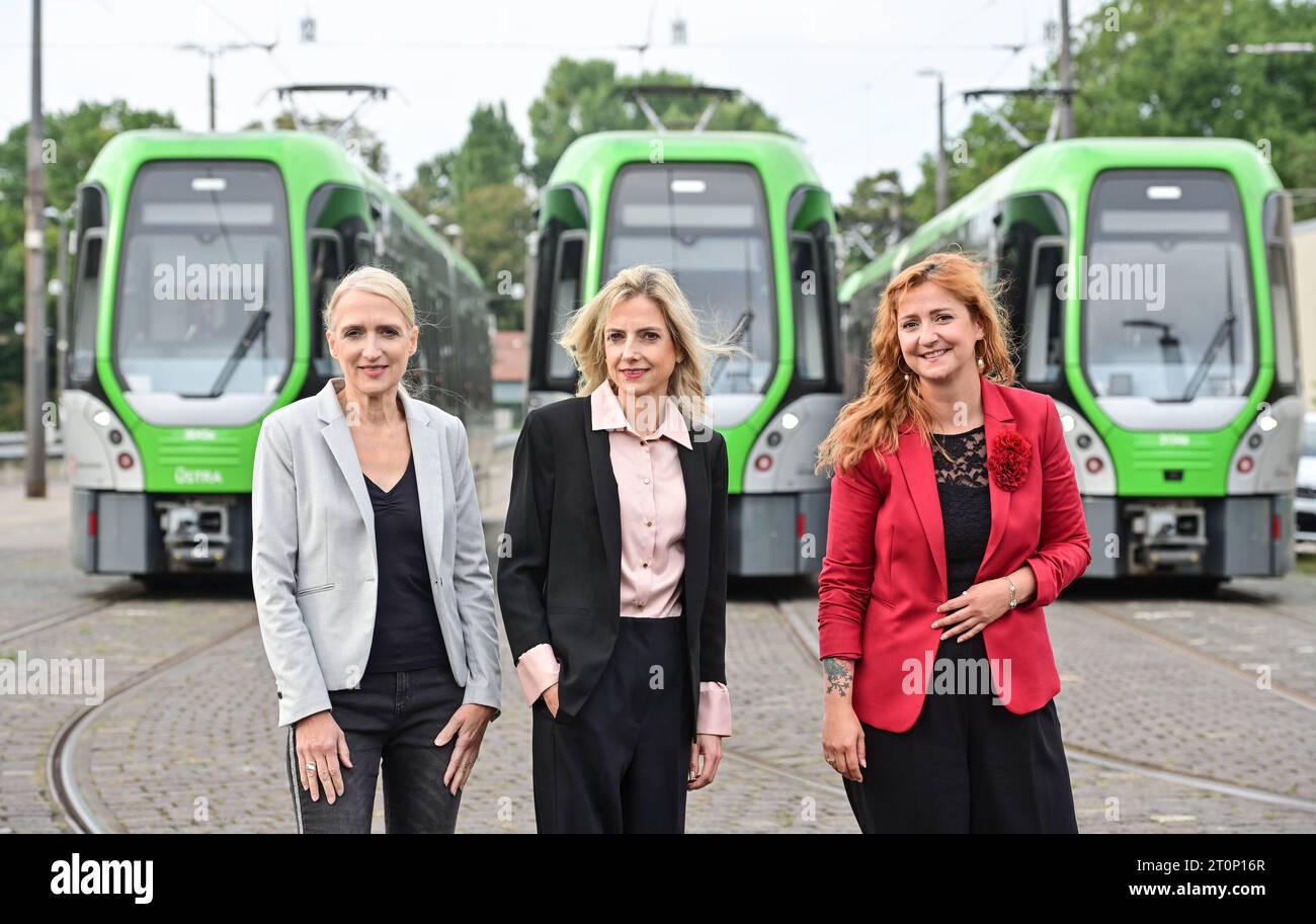 22.09.21, Hannover, Üstra 3 Damen bilden den Vorstand Elke Maria van ...