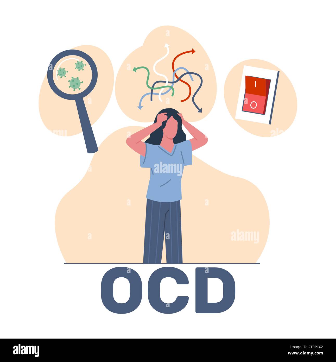 Girl has symptoms of obsessive compulsive disorder, fear and obsessive ...