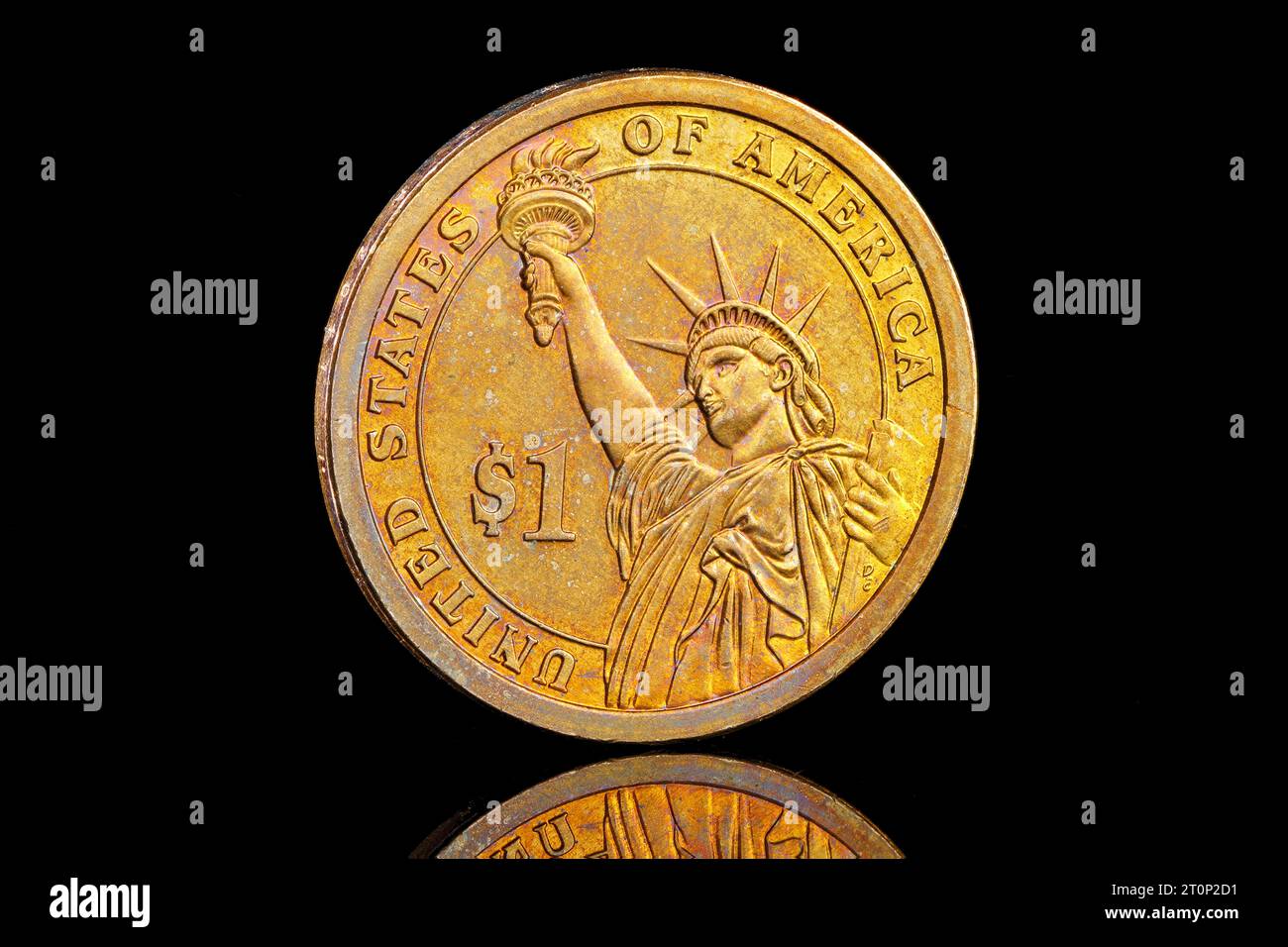 2011 Presidential $1 coin featuring the 20th President of the United ...