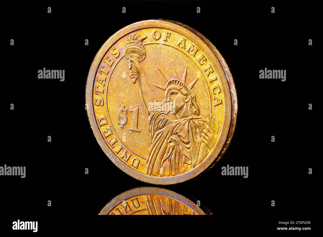 2011 Presidential $1 coin featuring the 20th President of the United ...