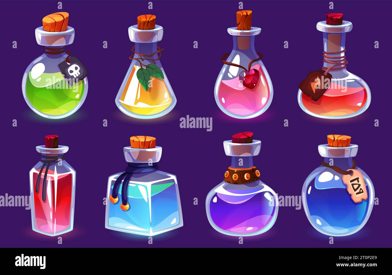 Bottles game Stock Vector Images - Alamy