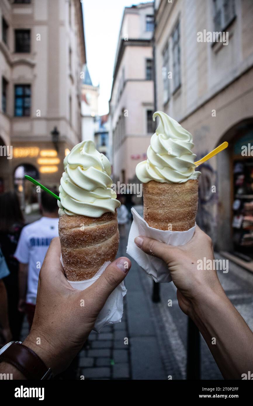 Ice cream cone building hi-res stock photography and images - Alamy