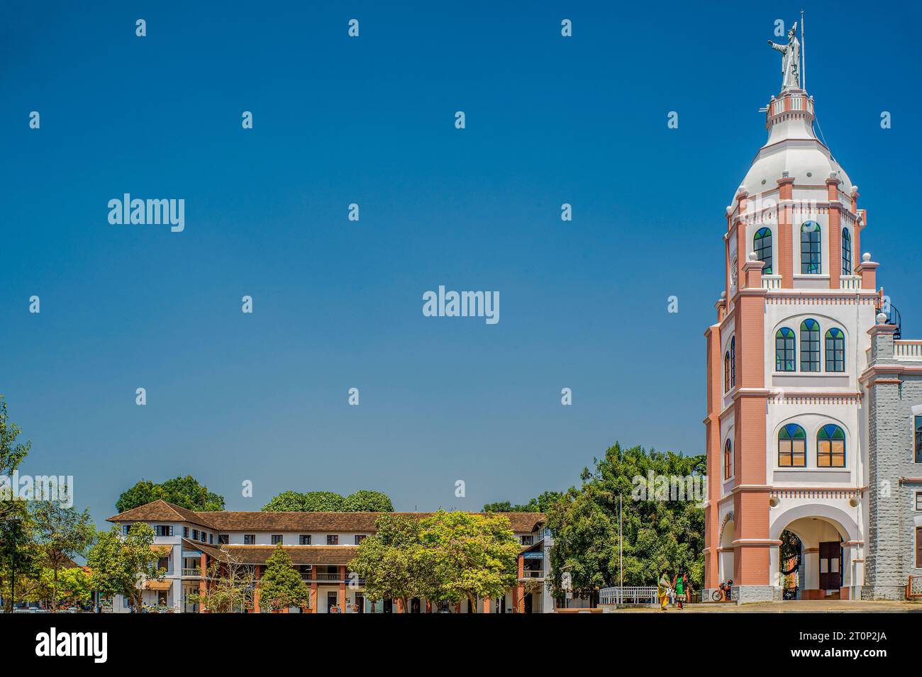 01 23 2013 Vintage architecture St.Berchmans' College Changanassery ...