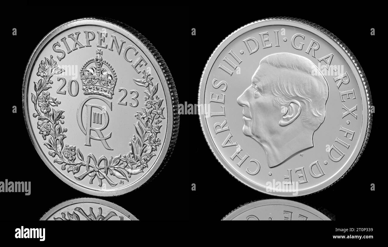 The 2023 Silver Sixpence is the first Sixpence to feature KIng Charles ...
