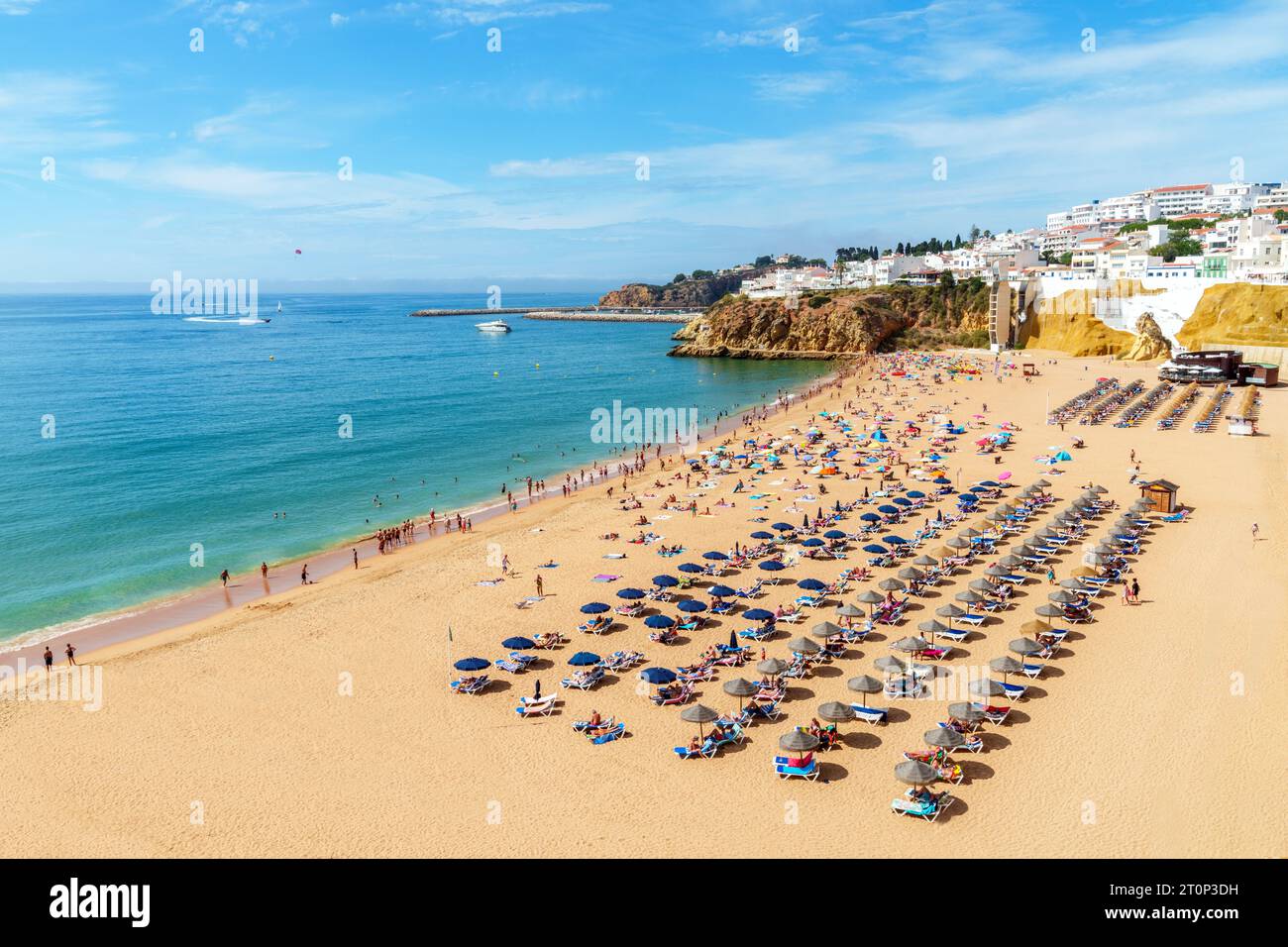 Praia dos Pescadores, Albufeira Faro District Algarve, Portugal, Europe ...