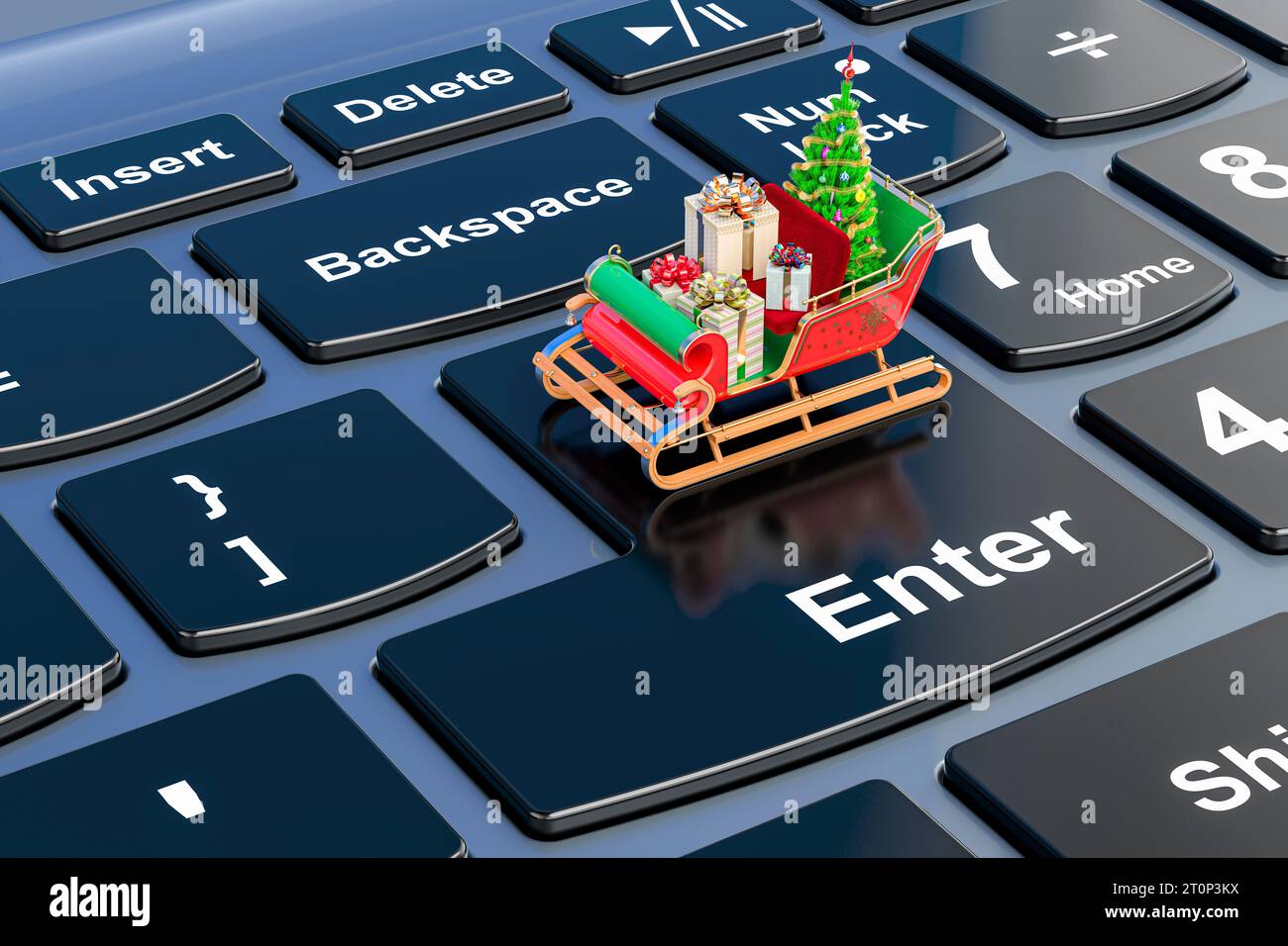 Laptop gifts isolated on hi-res stock photography and images - Alamy
