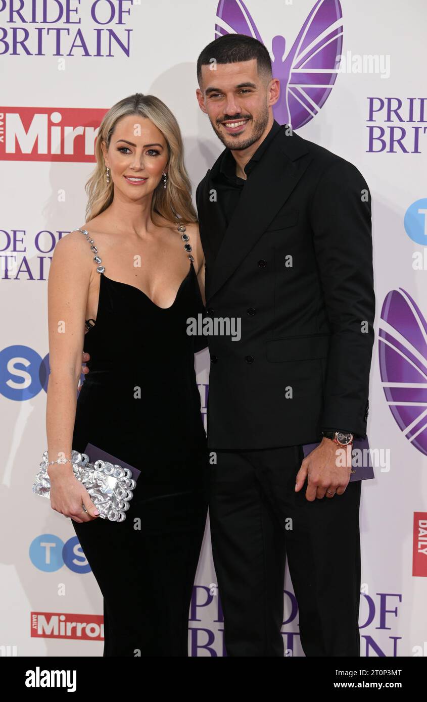 Conor Coady arrives for the Pride of Britain Awards at the Grosvenor ...