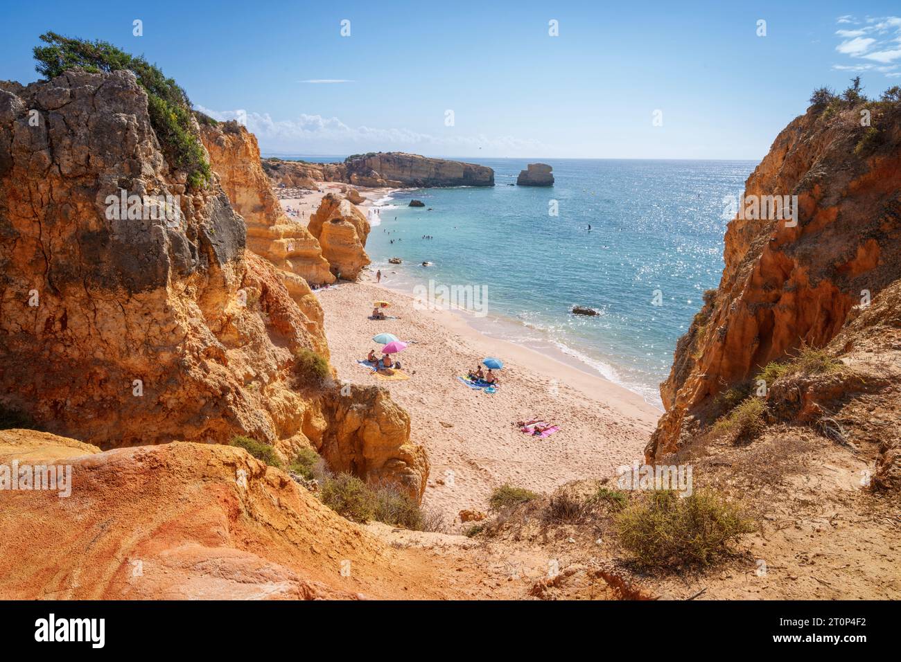 Praia de Sao Rafael, Sao Rafael Beach Albufeira Faro District Algarve ...