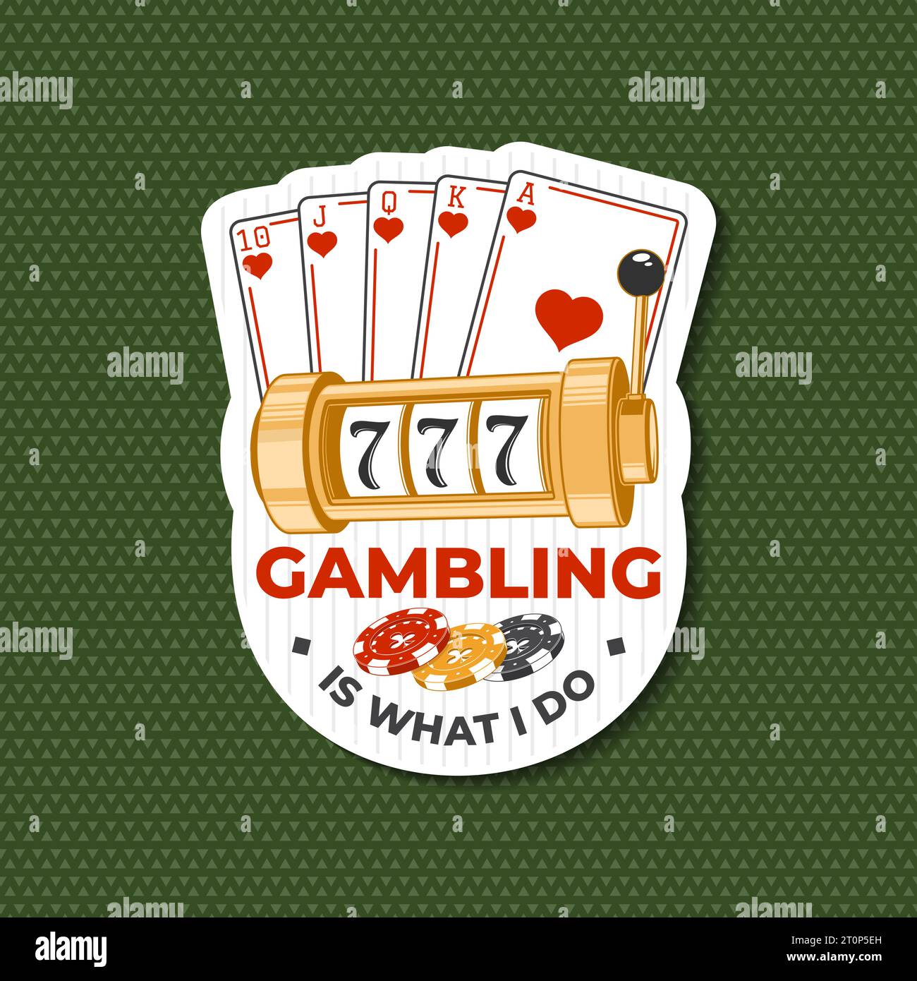 Vintage slot machine Stock Vector Images - Alamy