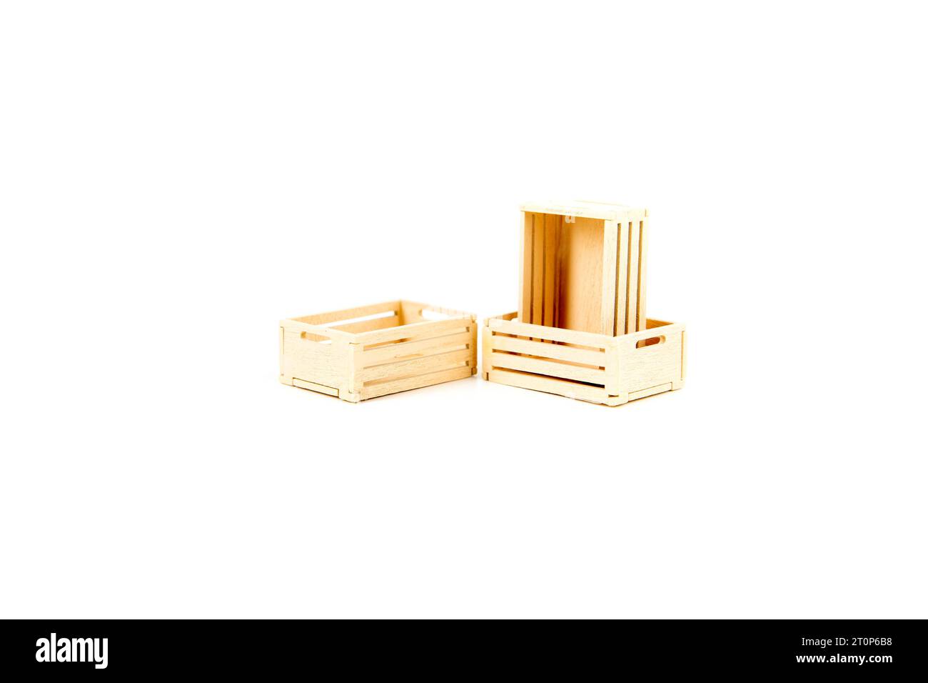 Wooden toy boxes hi-res stock photography and images - Alamy