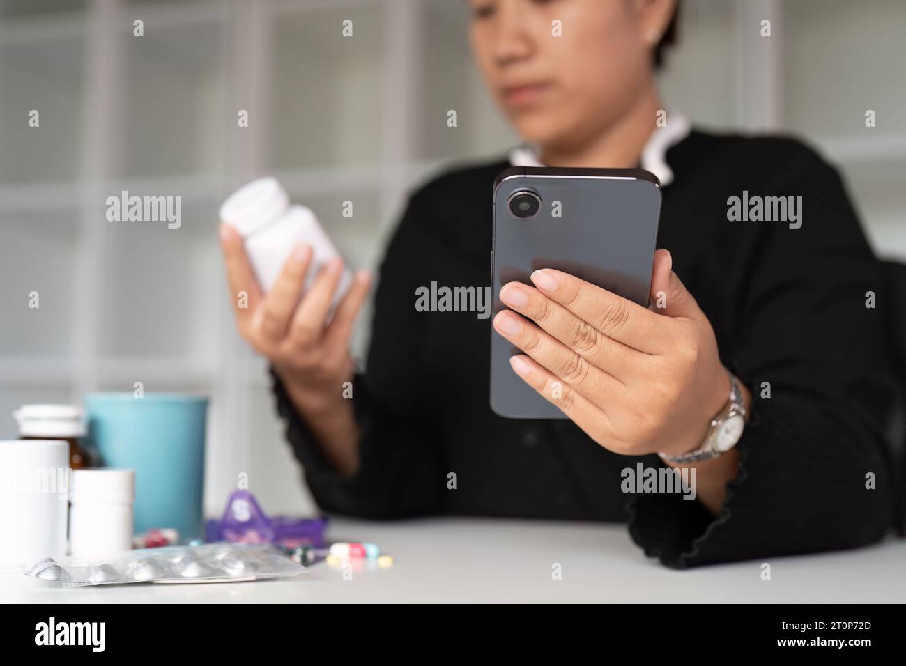Drug warning label hi-res stock photography and images - Alamy