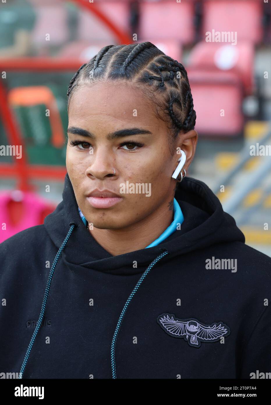 London, UK. 08th Oct, 2023. Shania Hayles of Bristol City Women during ...
