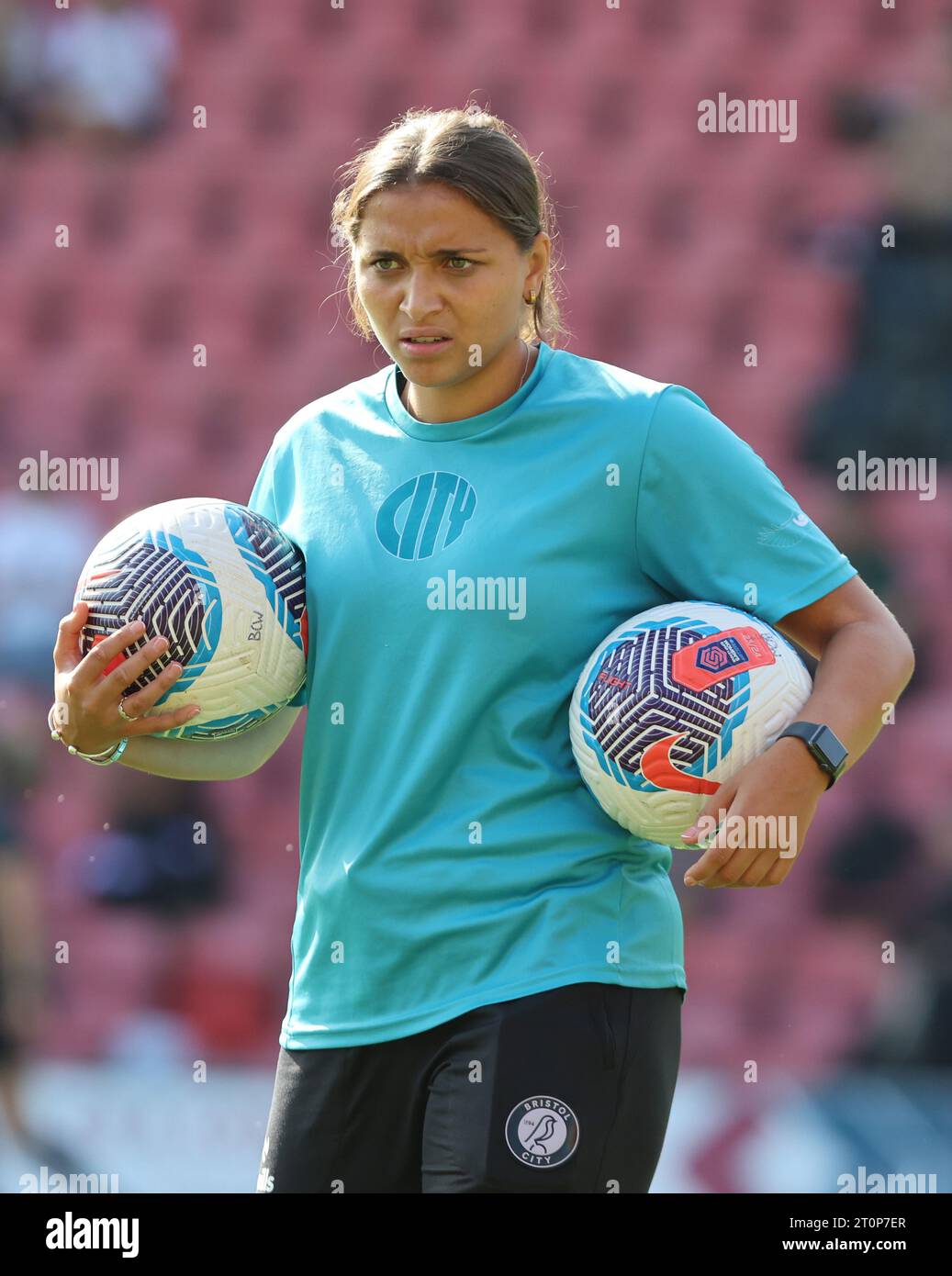 London, UK. 08th Oct, 2023. Abi Harrison of Bristol City Women during ...
